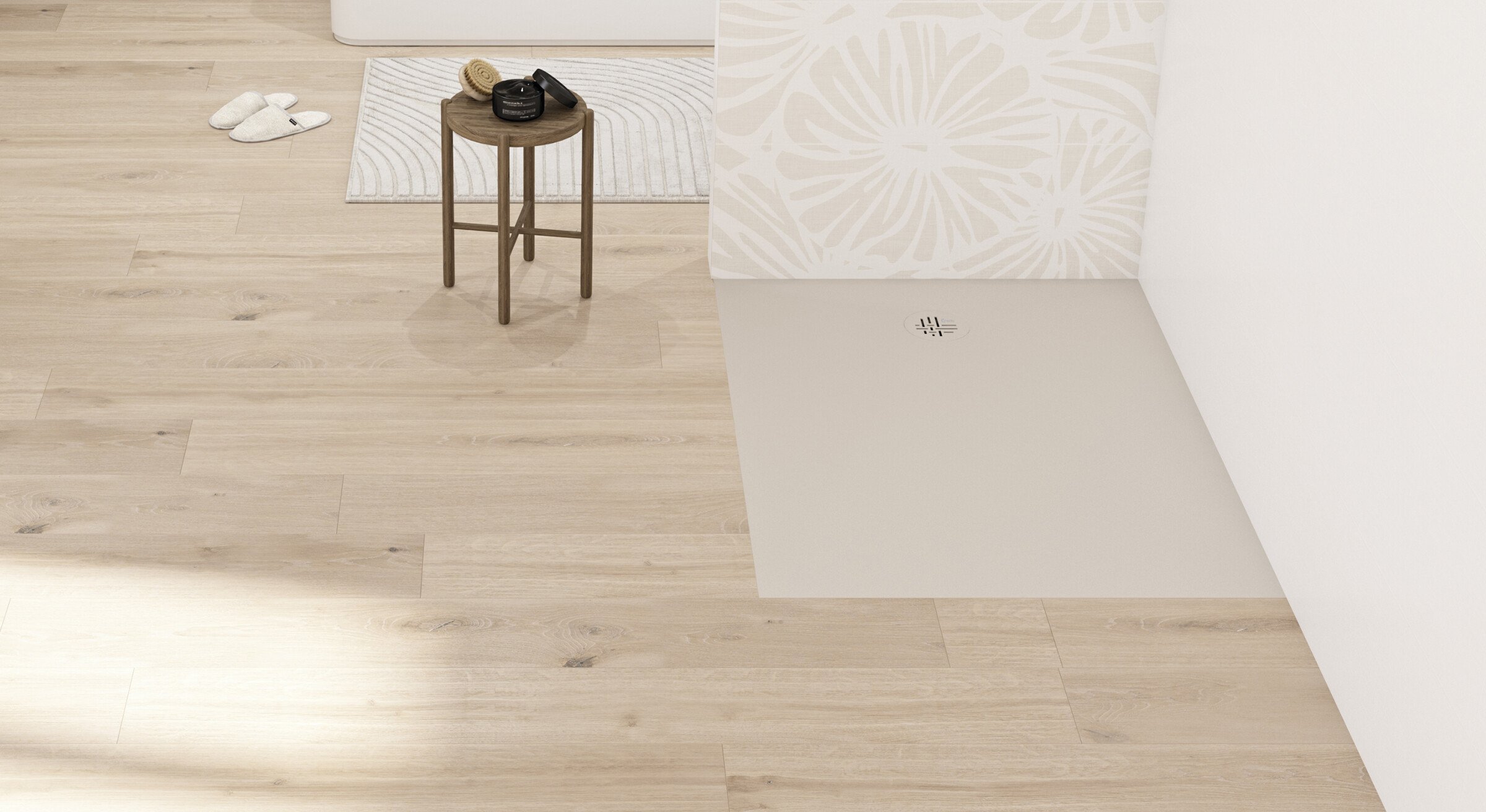 Kinesurf Nova – Receveur de douche découpable | Kinedo