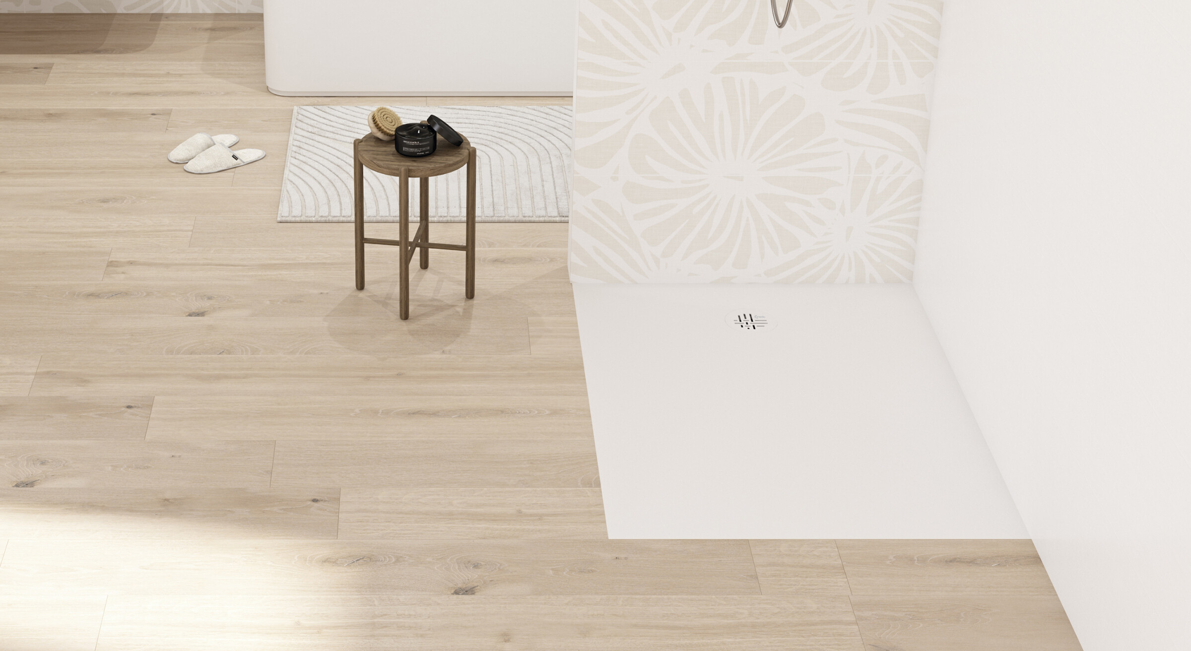 Kinesurf Nova – Receveur de douche découpable | Kinedo