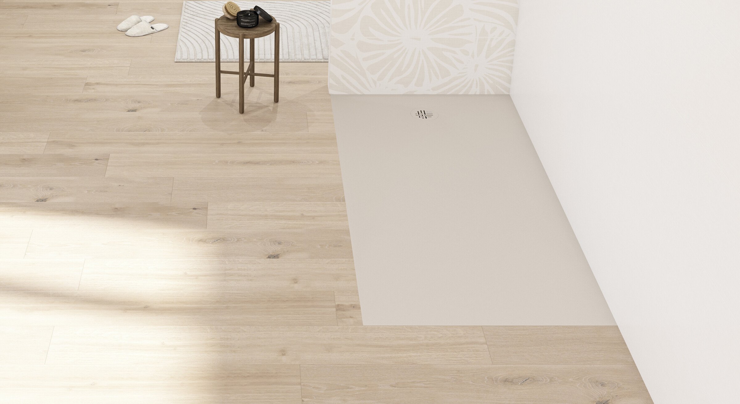 Kinesurf Nova – Receveur de douche découpable | Kinedo