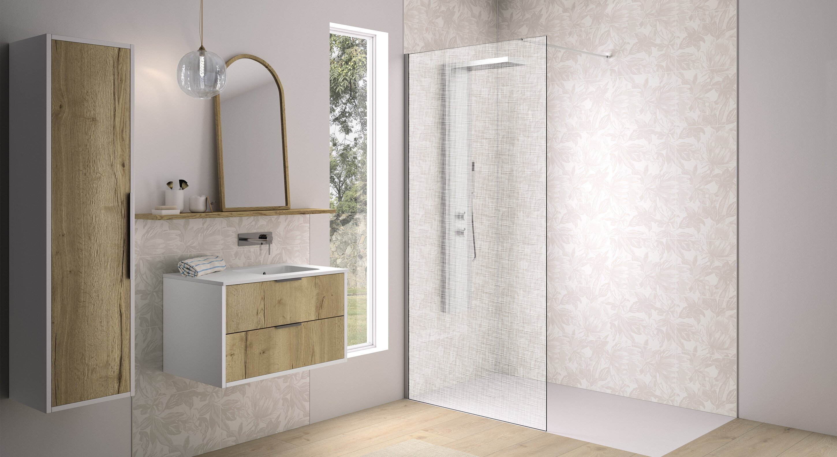 Solo Design - Paroi de douche fixe | Kinedo