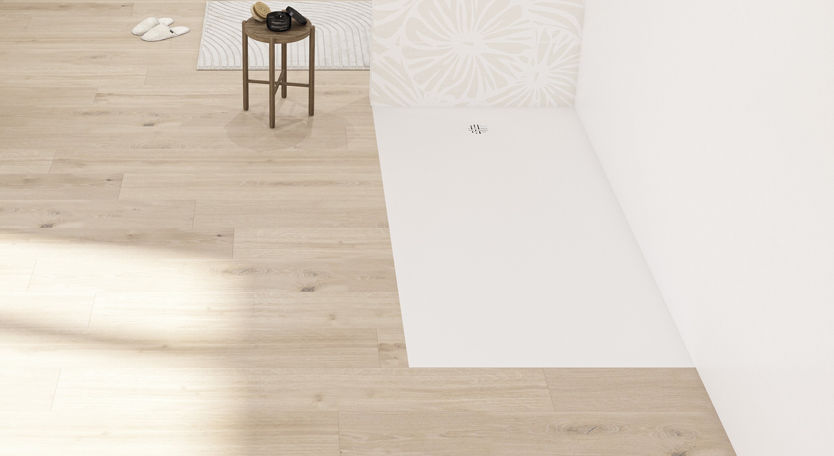 Kinesurf Nova – Receveur de douche découpable | Kinedo